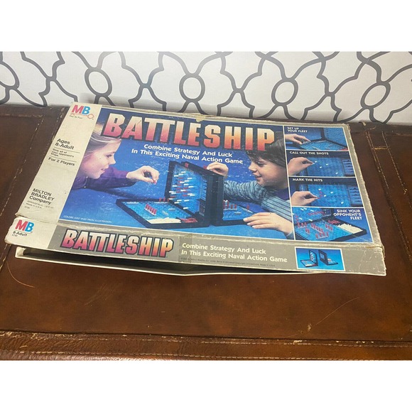 Milton Bradley | Games | Vintage 984 Battleship Board Game Family Naval ...